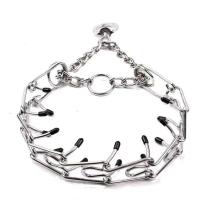 China Silver Dog Collar for Pet Training Aheasoun Prong Collar Choke Collar Pinch Collar for sale
