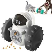 China Pet Supplies Sustainable Slow Leakage Food Dispenser for Cat and Dog Balance Car Toys for sale