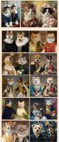 China Customized Aluminum Alloy Frame for Pet Portrait Decorative Painting OEM ODM Accepted for sale