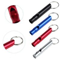 China Colorful Aluminum Alloy Emergency Whistle for Self Defense and Survival Activities for sale