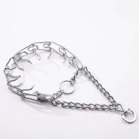 China Stainless Steel Pet Training Chain Dog Collar for Effective Dog Training for sale