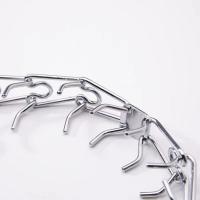 China Stainless Steel Pet Training Chain Dog Collar for Effective Dog Training for sale