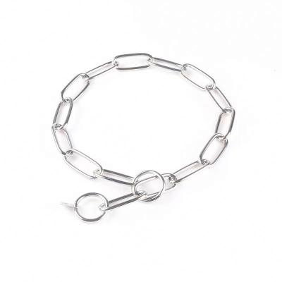 China Animal Pattern Stainless Steel Dog Collar Chain for Fashionable Four-legged Friends for sale