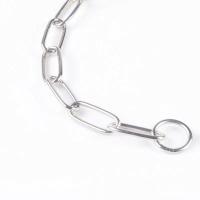 China Animal Pattern Stainless Steel Dog Collar for Personalized Bite-Proof Pulling Rope for sale