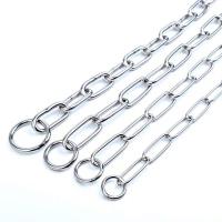 China Animal Pattern Stainless Steel Dog Collar for Personalized Bite-Proof Pulling Rope for sale