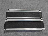 China Lightweight Wheel Chair Ramp Non-Slip Aluminum Ramp for Home Loading Capacity 600lbs for sale