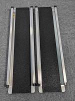 China Lightweight Wheel Chair Ramp Non-Slip Aluminum Ramp for Home Loading Capacity 600lbs for sale
