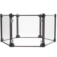 China Customized Size Indoor Heavy Duty Dog Exercise Puppy PlayPen with Metal Fence Panels for sale