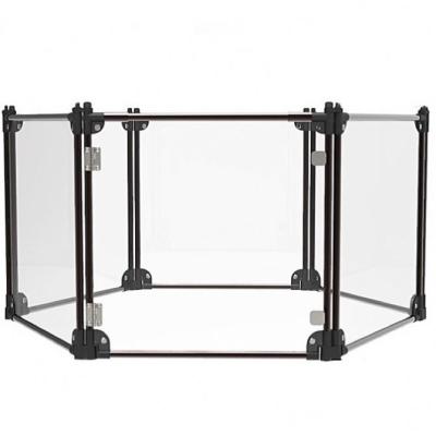 China Customized Size Indoor Heavy Duty Dog Exercise Puppy PlayPen with Metal Fence Panels for sale