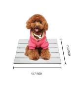 China Summer Pet Cooling Bed Foldable Aluminum Plate Anti-Slip Ice Cushion for Cats and Dogs for sale