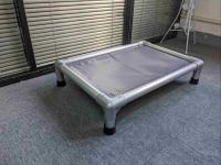 China USA Market Washable and Dry Quickly Large Dog Elevated Bed with Solid Aluminum Frame for sale