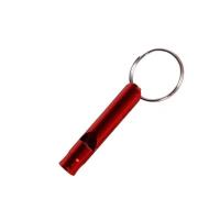 China Colorful Metal Emergency Whistle Keychain for Self Defense and Survival Activities for sale