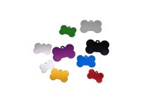 China Sublimation Stainless Steel Dog Name Tags in Punch Stamping Process with Non-Pattern for sale
