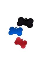 China NO Custom Your Logo Bone Multi Color Aluminum DOG Name Tag Dog Tags Stainless Steel for sale