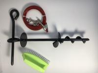 China Shipping from Shanghai or Nanjing Steel Ground Studs for Camping Tent Dog Stakes for sale