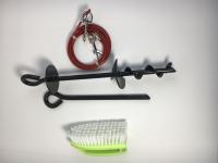 China Shipping from Shanghai or Nanjing Steel Ground Studs for Camping Tent Dog Stakes for sale
