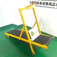 China Shipping Port Shanghai or Nanjing Colorful Iron Dog Treadmill for Large Medium Dog for sale