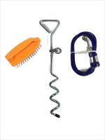 China 100-150kgs/220-330lbs Leash Capacity CE Certified Dog Stake for Outdoor Play Heavy Duty for sale