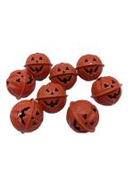 China Green Electroplating Pumpkin Bells for Halloween Tree Decoration and Embellishment for sale