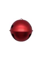 China Christmas Decor Pet Pendant Hanging Colorful Iron Metal Jingle Bells Circle Ornaments for sale