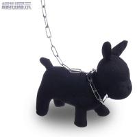 China Pet Training Dog Collar with Fashionable Animal Pattern and Stainless Steel Chain for sale