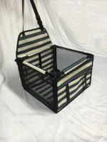 China Pet Travel Carrier Cage Amazon Custom Oxford Folding Seat Travel Safety Carrier for Dogs for sale