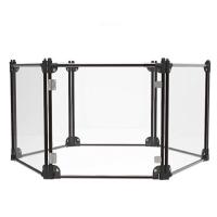 China Pet Cage Acrylic Transparent Dog Fence for Free Combination in Medium to Large Size for sale