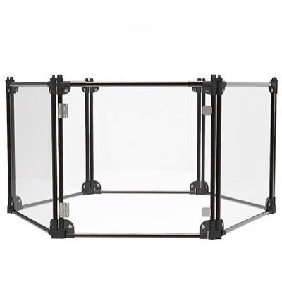 China Animal Pattern Pet Fence Customized Size for Small Medium and Large Dogs Indoor Cage for sale