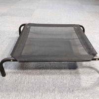 China Electrophoresis Large Size Steel Tube Folding Pet Bed Pet Cot Elevated Dog Bed Mesh Bed for sale