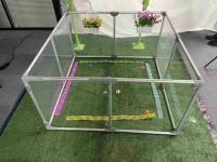 China Customized Lightweight Portable Animal Fence Pet Playpen Cage with Sturdy Flexibility for sale