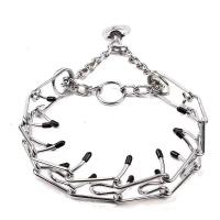 China Customer Size Metal Dismountable Dog Training Chain Collar with Personalized Training for sale