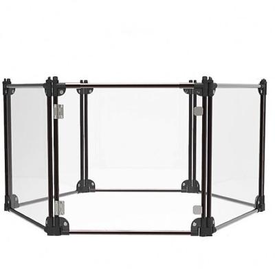 China 6/8/10/12 Panels Best Pet Dog Playpen Fashion Style Indoor Exercise for Small Dogs for sale