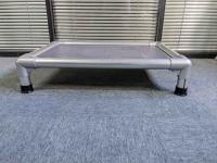 China Aluminum Fabric Removable Washable Elevated Pet Bed for Elevated Sleeping Experience for sale
