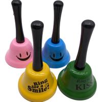 China Restaurant Handle Desk Bell Ideal for Children's Hand Rocking Bed and Other Occasions for sale
