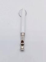 China 8cm*0.8cm Small Size Pet Dog Whistle Metal PC Material for Effective Communication for sale