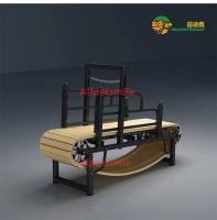 China Stocked Pet Training Products Small Size Wood and Alloy Dog Slatmill for Customized Logo for sale