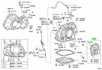 China Toyota U340E Rear Transaxle Cover 35102-52020 Automatic Transmission Part for sale