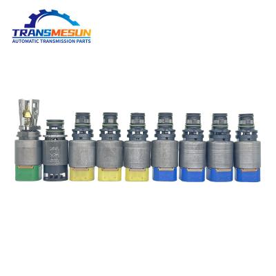 China Transmesun 9-Piece Solenoid Valve Repair Kit 8HP-50 for BMW 3 Series F30 OE 0501221287 for sale
