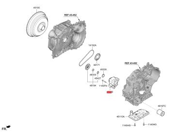 China Remanufactured Oil Pump Assembly 4815002400 for Hyundai Kia C0GF1 CVT Transmission 2017-2023 for sale