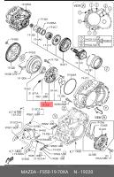 China FS501970XA FN5R FNR5 Auto Transmission Oil Pump Assembly Replacement for Mazda 3 6 CX-7 2004-2010 for sale