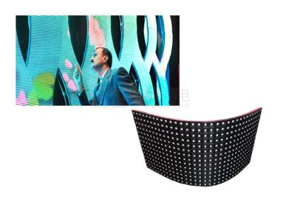 China 1/16 Scan Flexible Led Display Panels For Indoor / Outdoor 22487 Pixels/Sqm for sale