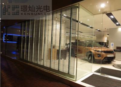 China Customized Size Glass Wall Led Screen P10 With Linsn / Nova Software for sale