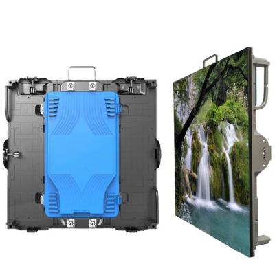 China Black PH3.91MM LED Display Cabinet UL 2500 nits IP43 1R1G1B SMD2121 DVI 65410 pixels Flight case W 250 × H 250 mm for sale