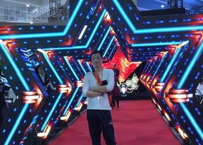 China HD Multiple DeformationLed Panel Module with 2000cd/sqm brightness , 140° Vision Angle for sale