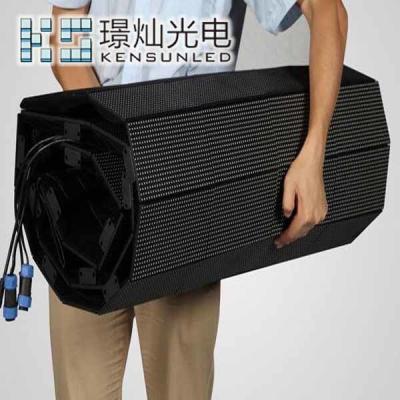 China Professional Full Color Flexible Led Display Screen SMD3528 PH10mm CE Rohs for sale