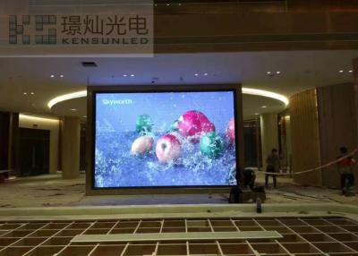 China Full Color Clear Pictures HD Large LED Screen Hire Ultra Thin 2 Years Warranty for sale