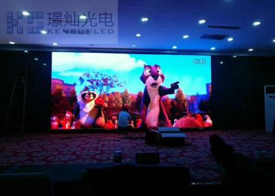 China Lightweight 4G 3G WIFI Control Indoor LED Displays 2200 nit MBI5124IC Linsn / Nova for sale