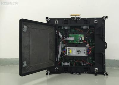China High Definition P4 LED Module Display Waterproof Cabinet With 1200 W/Sq.M Consumption for sale
