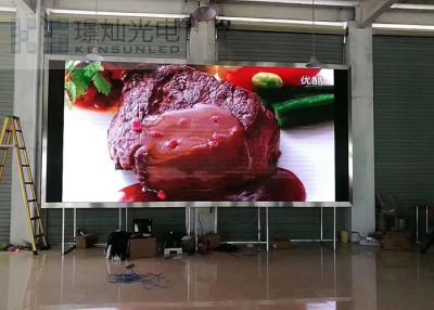 China High Brightness Indoor LED Displays , Full Color LED Sign IP43 2000nit for sale