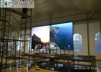 China Ultra Thin SMD Led Screen Panel 512x512mm , P4 Indoor Led Display 2 Years Warranty for sale